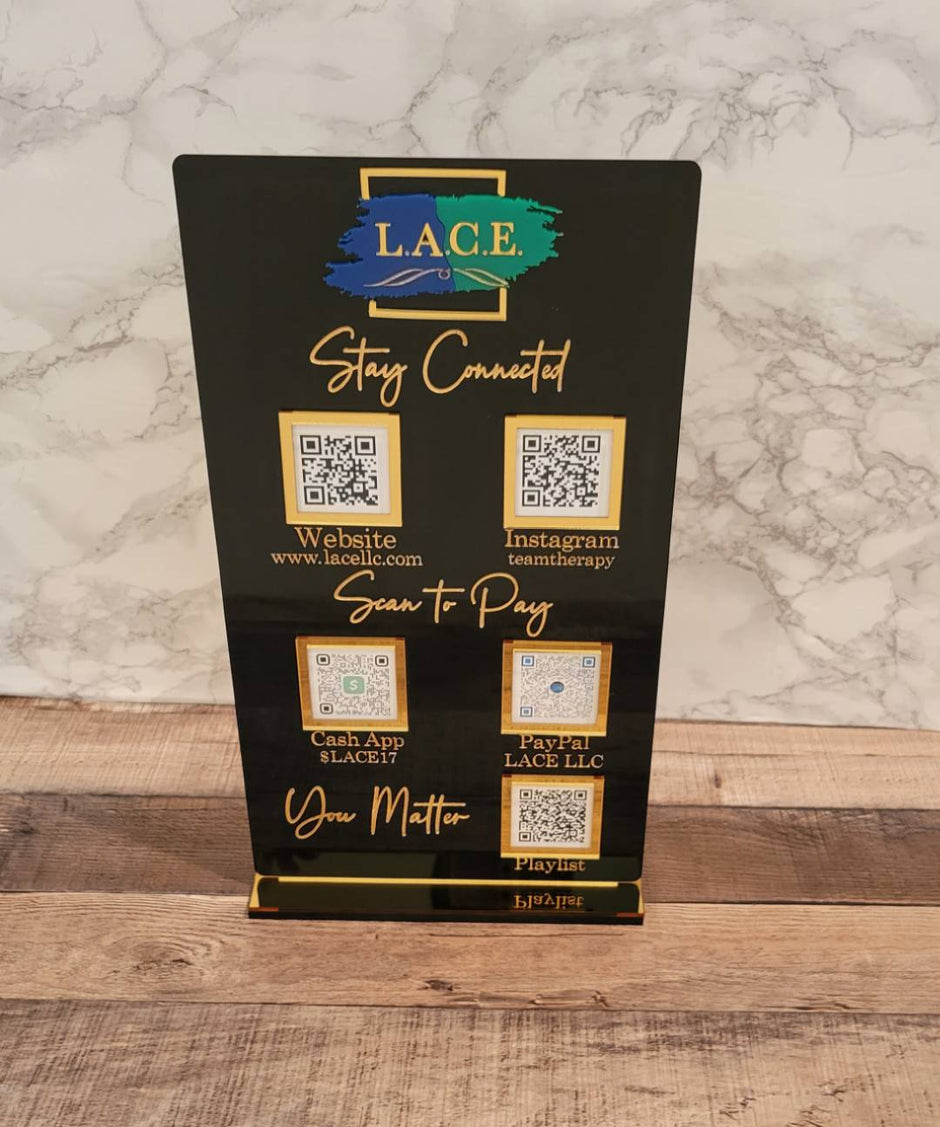 Acrylic Signs for business, personal use or wedding