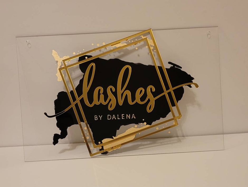 Acrylic Signs for business, personal use or wedding